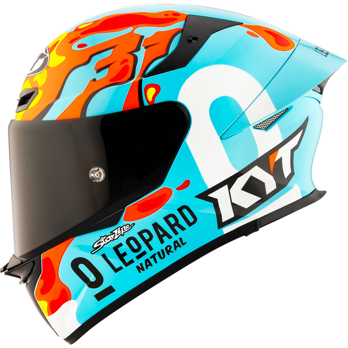 KYT TT Revo Helmet – Leopard Replica Aragon – MotoFactory Parts
